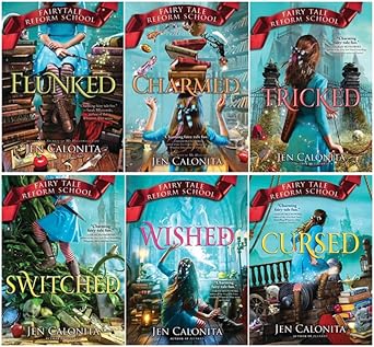 Fairy Tale Reform School Series 6 Books Set - Flunked, Charmed, Tricked ...
