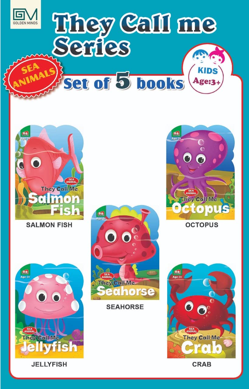 Buy They Call Me Series - Sea Animals (Set of 5 Books - Salmon Fish ...