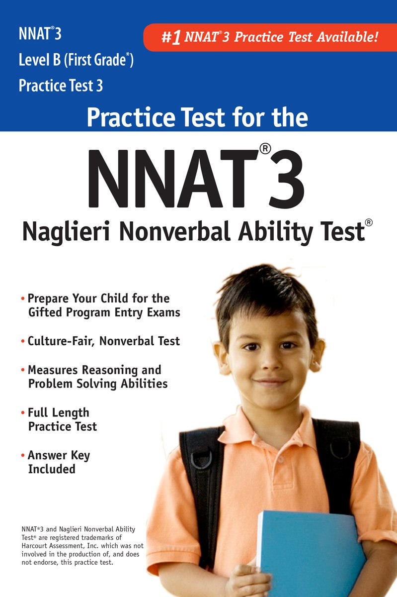 NNAT3® Practice Test Level B (1st Grade) Naglieri Nonverbal Ability ...