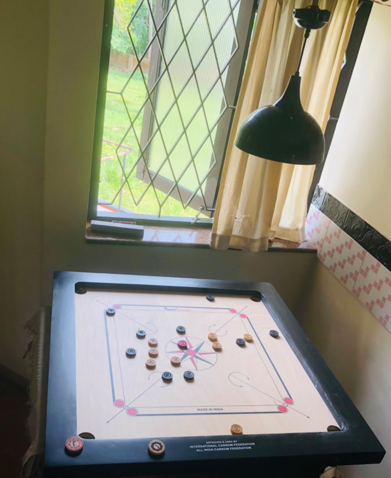 PRECISE All Elegant Champion Carrom Board