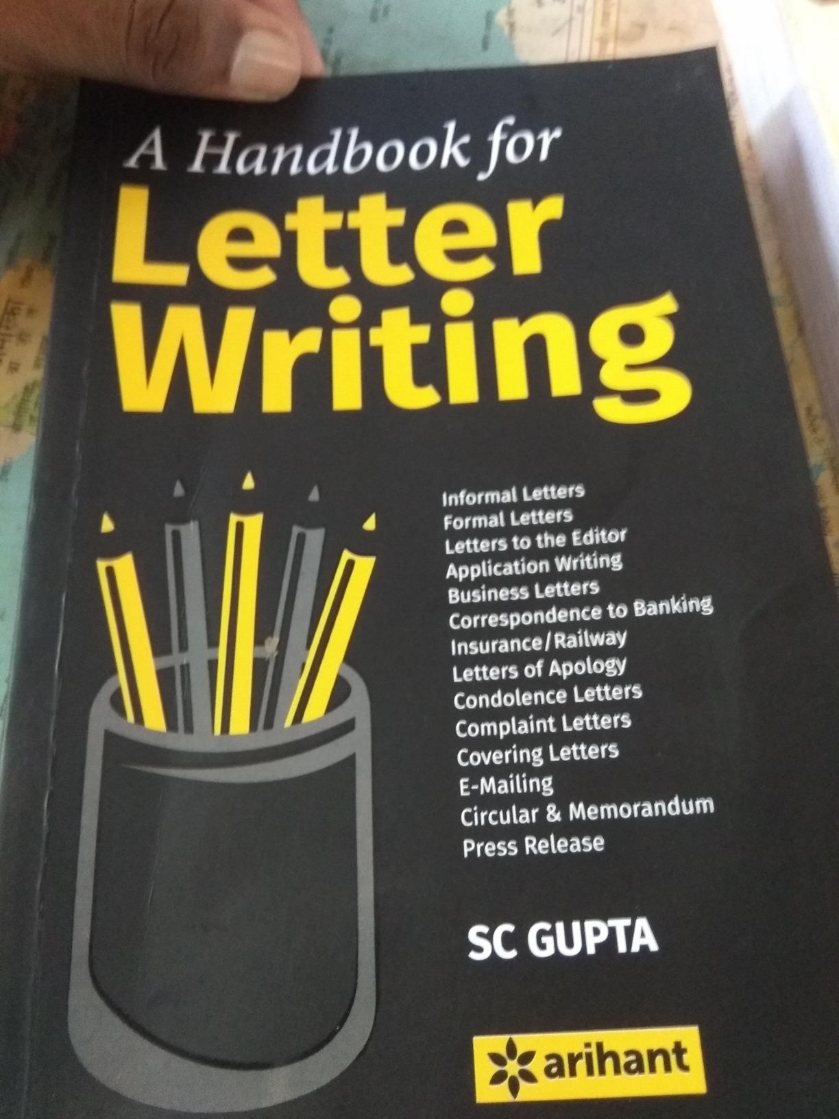 A Handbook for Letter Writing : S C Gupta: Amazon.in: Books