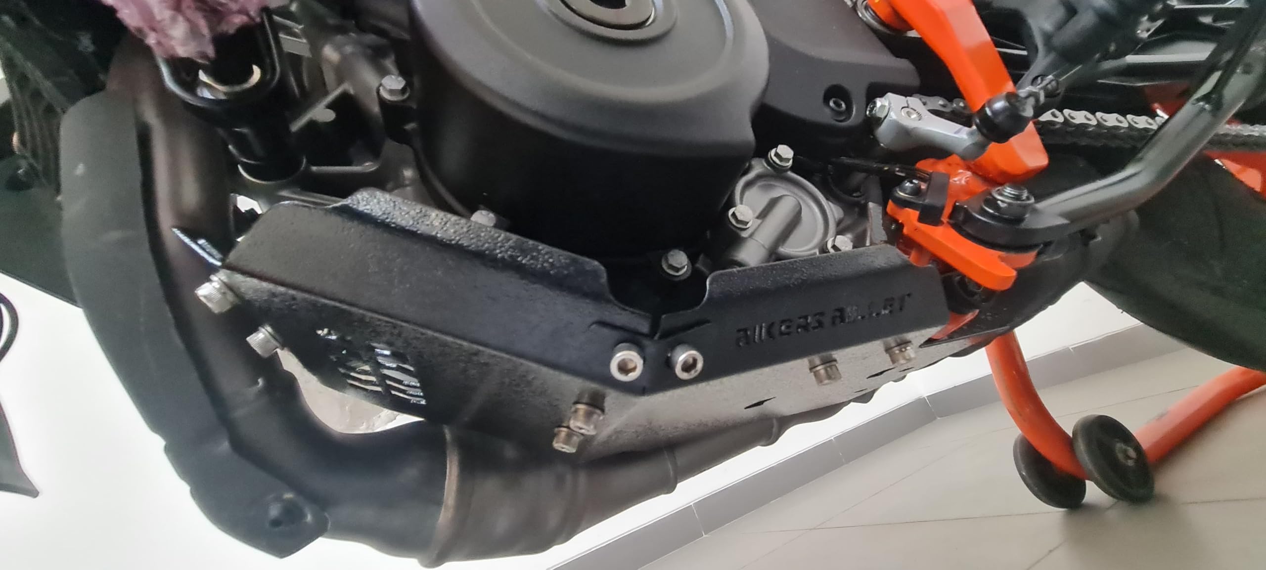 Buy BIKERS BILLET KTM Duke 250 GEN3 Bash Plate 2024, Stainless Steel ...