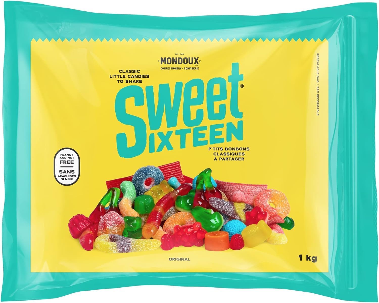 Sweet Sixteen ORIGINAL Candies, Assorted Flavorful Chewy Gummies and ...