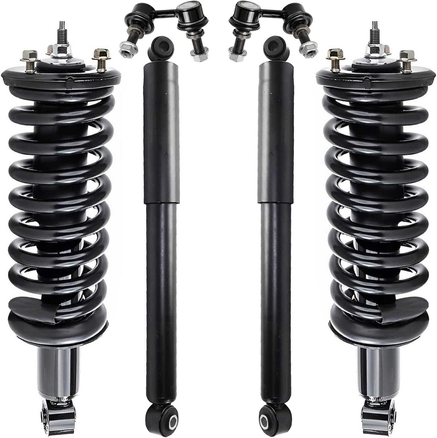 Amazon.com: CCIYU 2 pcs Front Strut and Spring shock Assembly 271102 ...