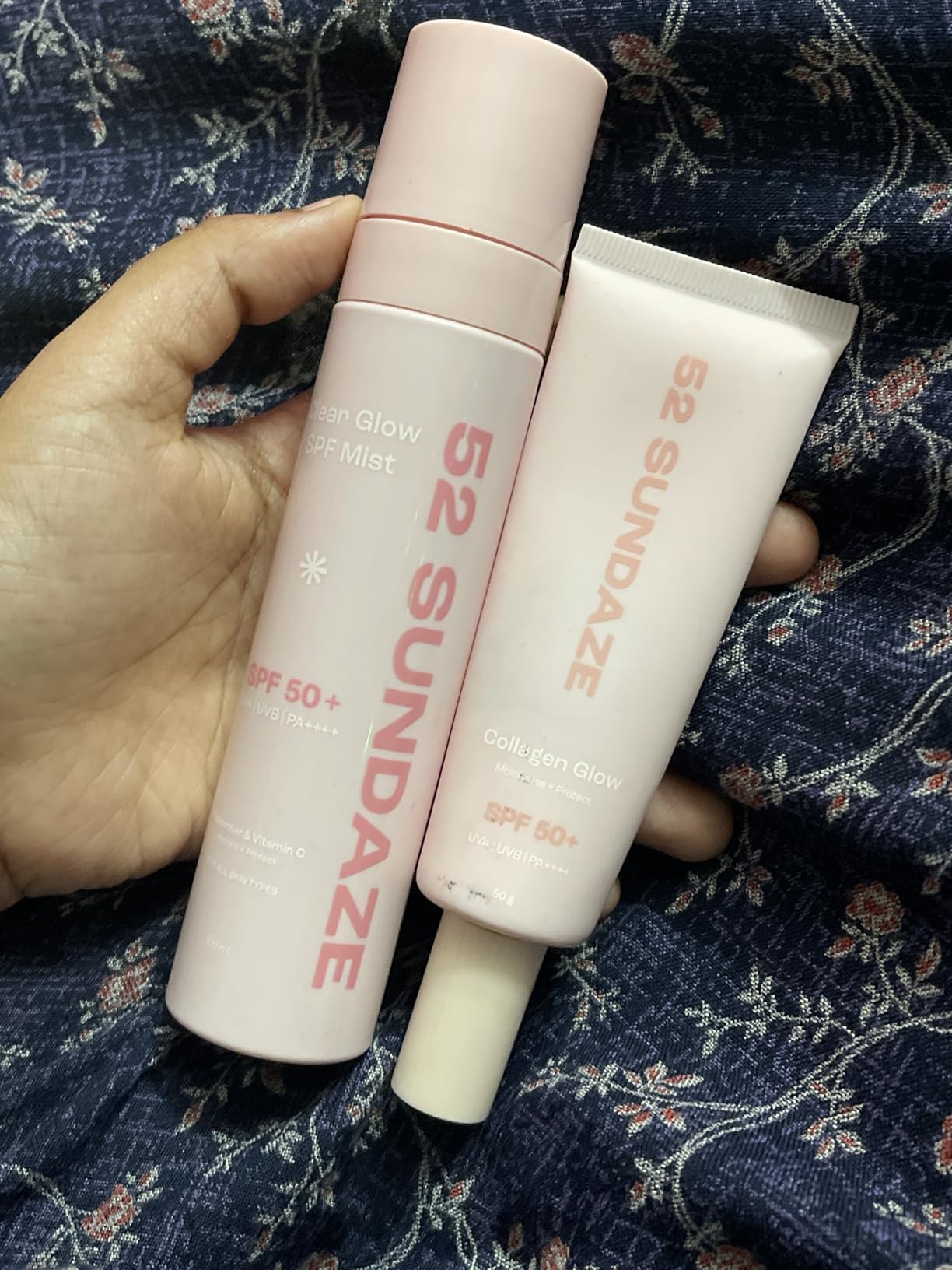 52 Sundaze Collagen Glow SPF50 Sunscreen Cream for Face | SPF 50+ PA ...