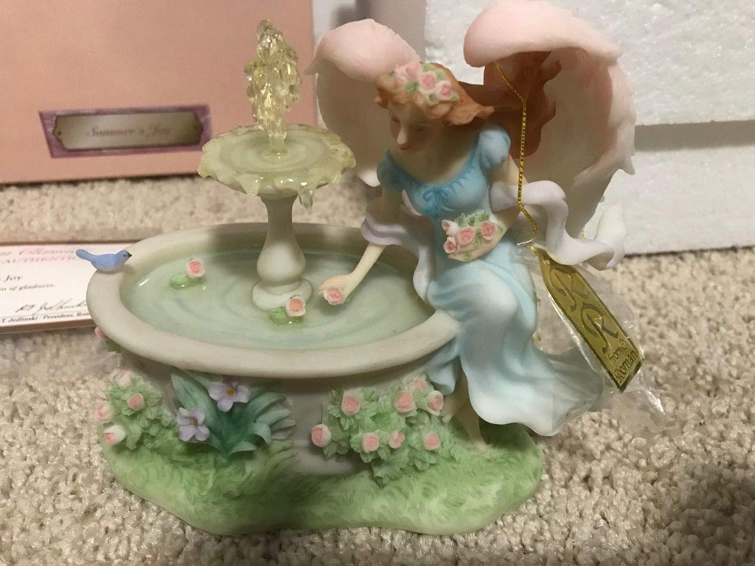 Amazon.com: Seraphim Classics - Summer's Joy Angel Figure #78916 ...