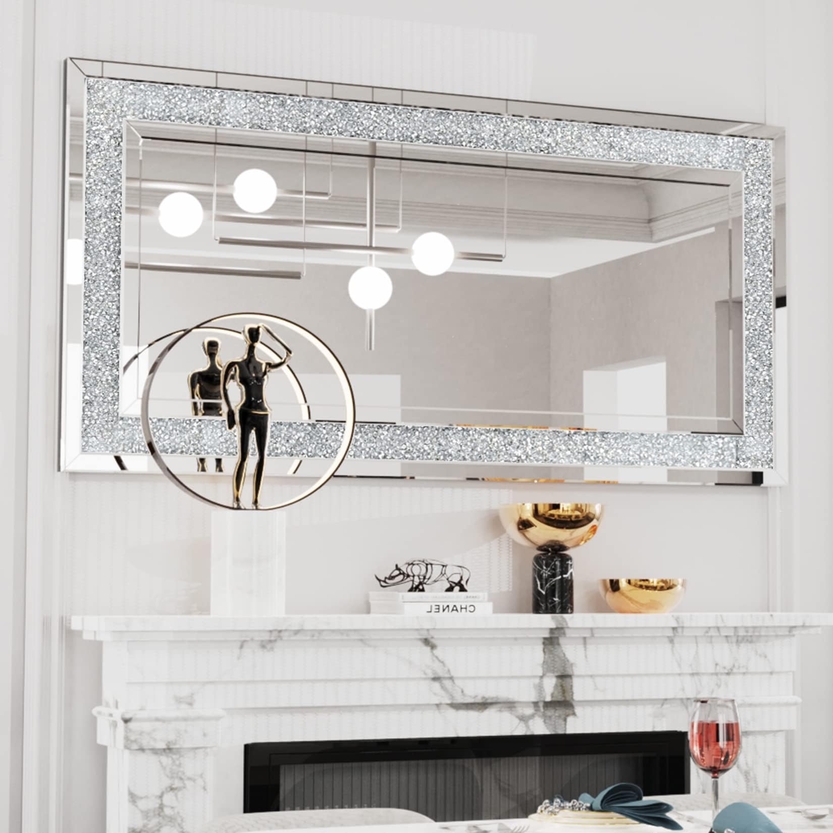 Rectangle Decorative Venetian Wall Mirrors: Beautiful Elegant Artistic ...