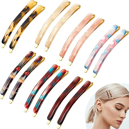Amazon.com : Messen Hair Pins Set Geometric Hair Clips Metal Hairpin ...