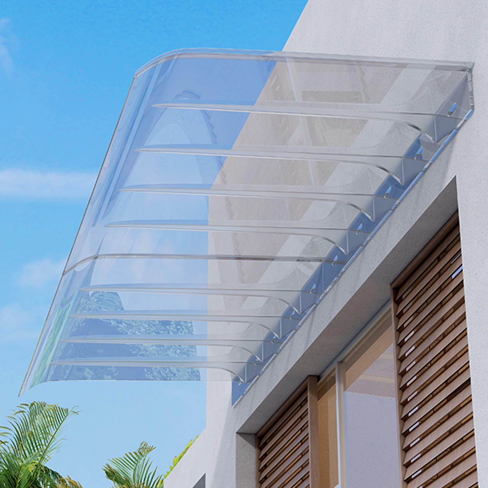 Amazon.com : YVYKFZD Polycarbonate Window Awning Door Canopy ...