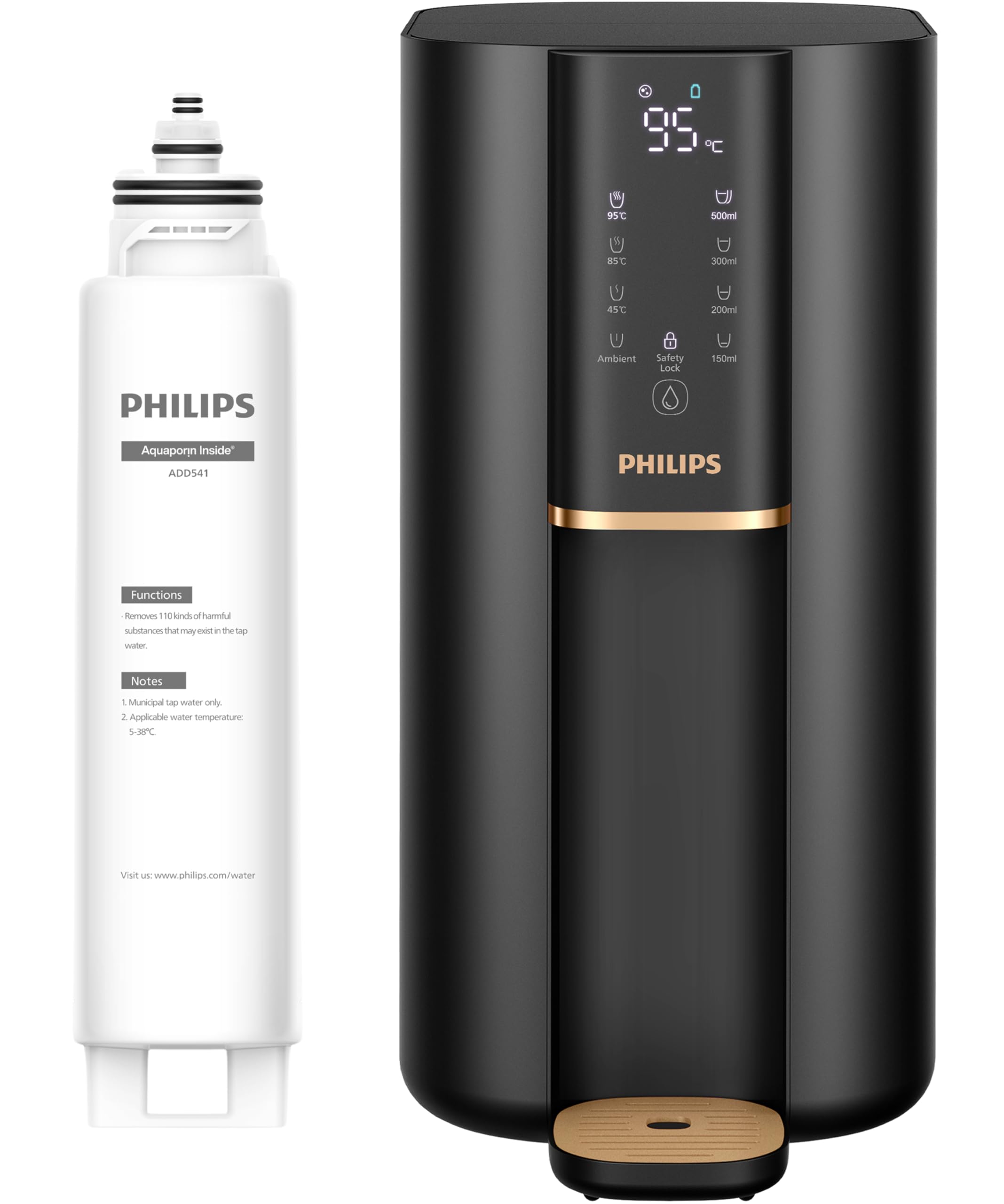 Philips Reverse Osmosis Water Purification Station. Ambient to 95°C ...
