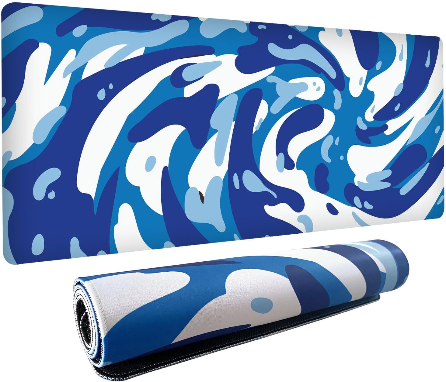 Amazon.com: Fluid Pattern XXL Mouse Pad,Super Thick Waterproof Fluid Pattern Large Gaming ...