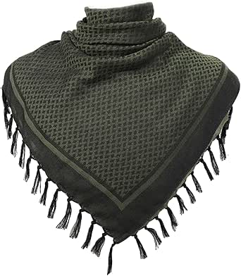 Geometric Pattern Large Shemagh Scarf Arabian Desert Scarves For Men ...