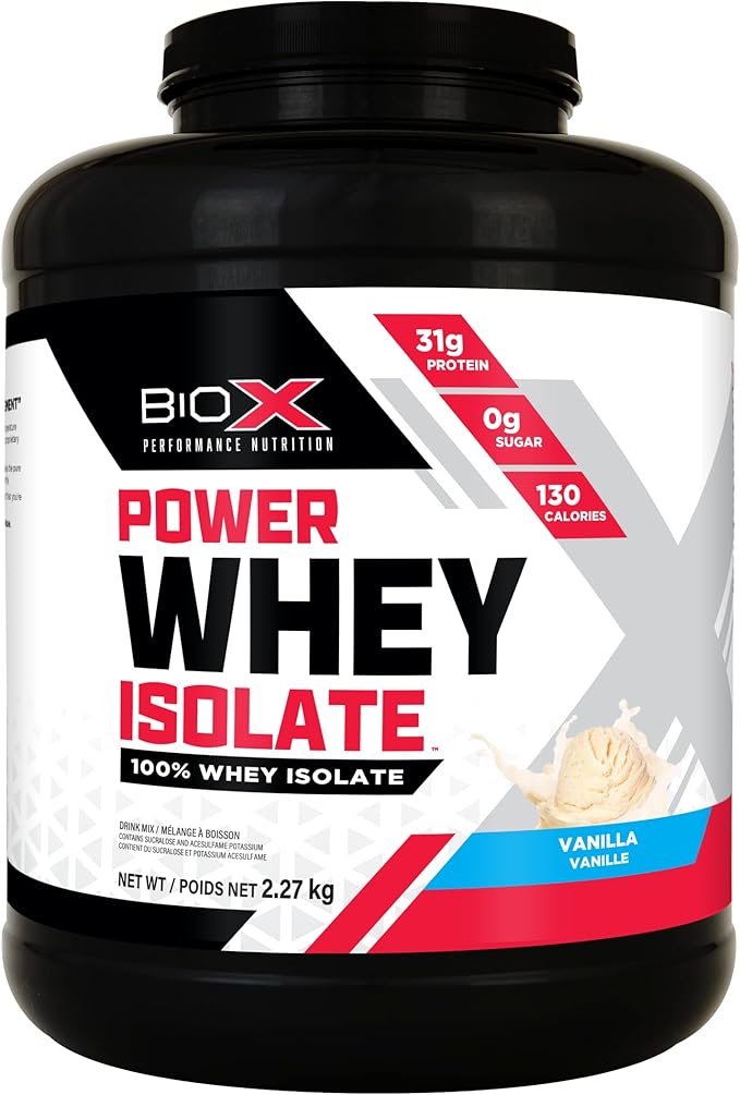 BioX Power Whey Isolate | Whey Isolate Protein Powder - 100% Ultra-Pure ...