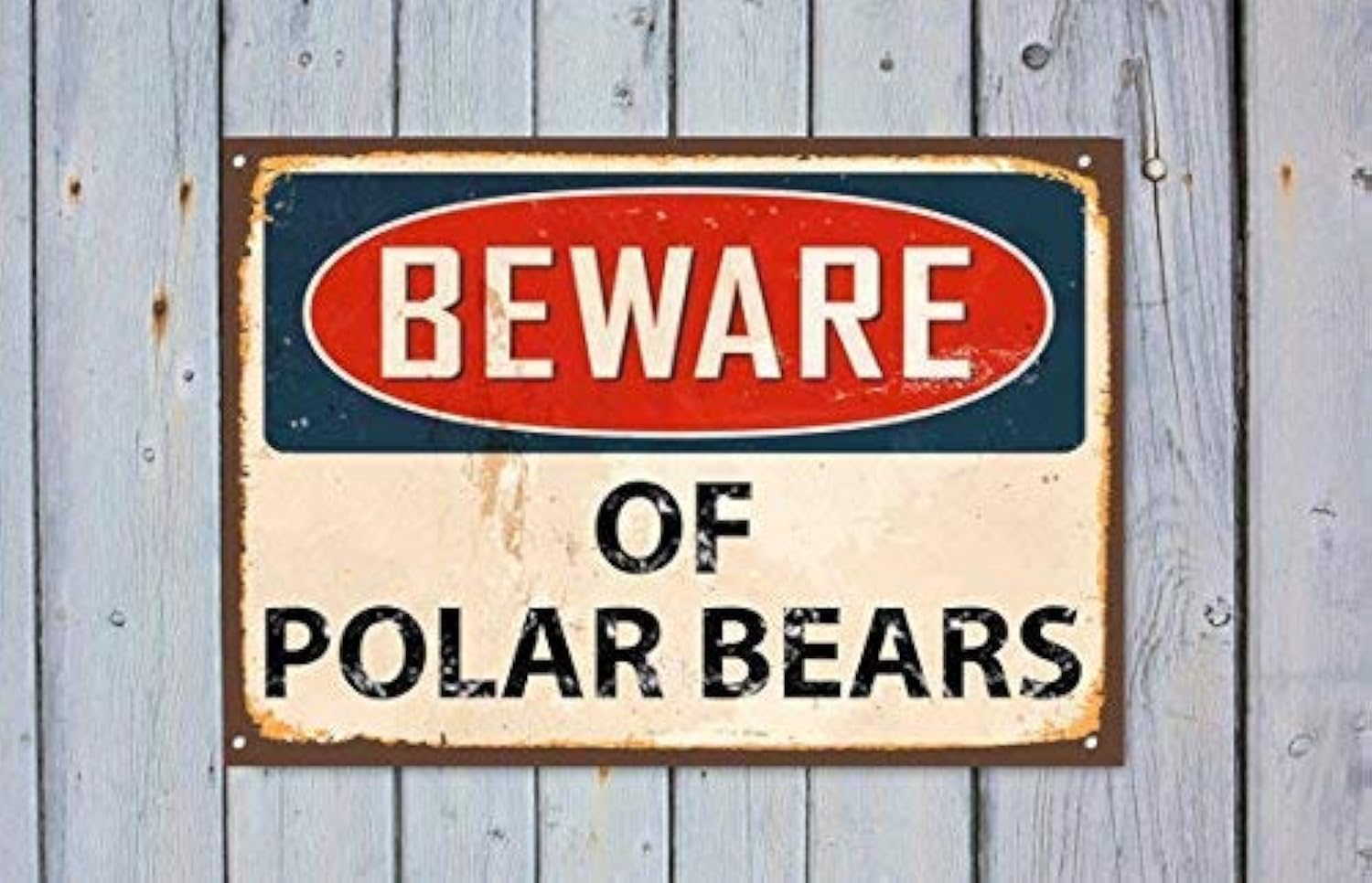 Amazon.com : Lilyanaen New Metal Sign Aluminum Sign Beware Rats Beware ...