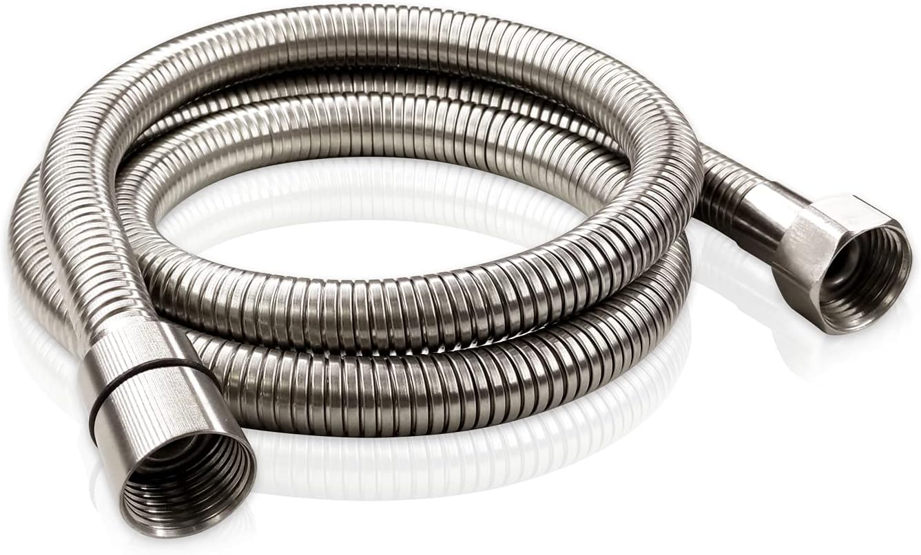 Bidet Spring Hose Flexible Shower Tube Anti-twist & Stretchable Up to 3 ...