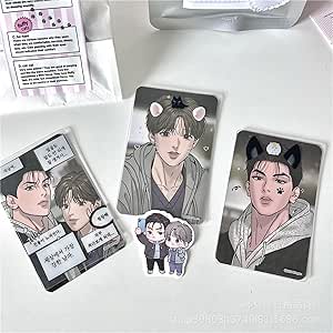 Amazon.com: 3pcs Korean BL Manwha Jinx Anime Card Sticker Joo Jaekyung ...