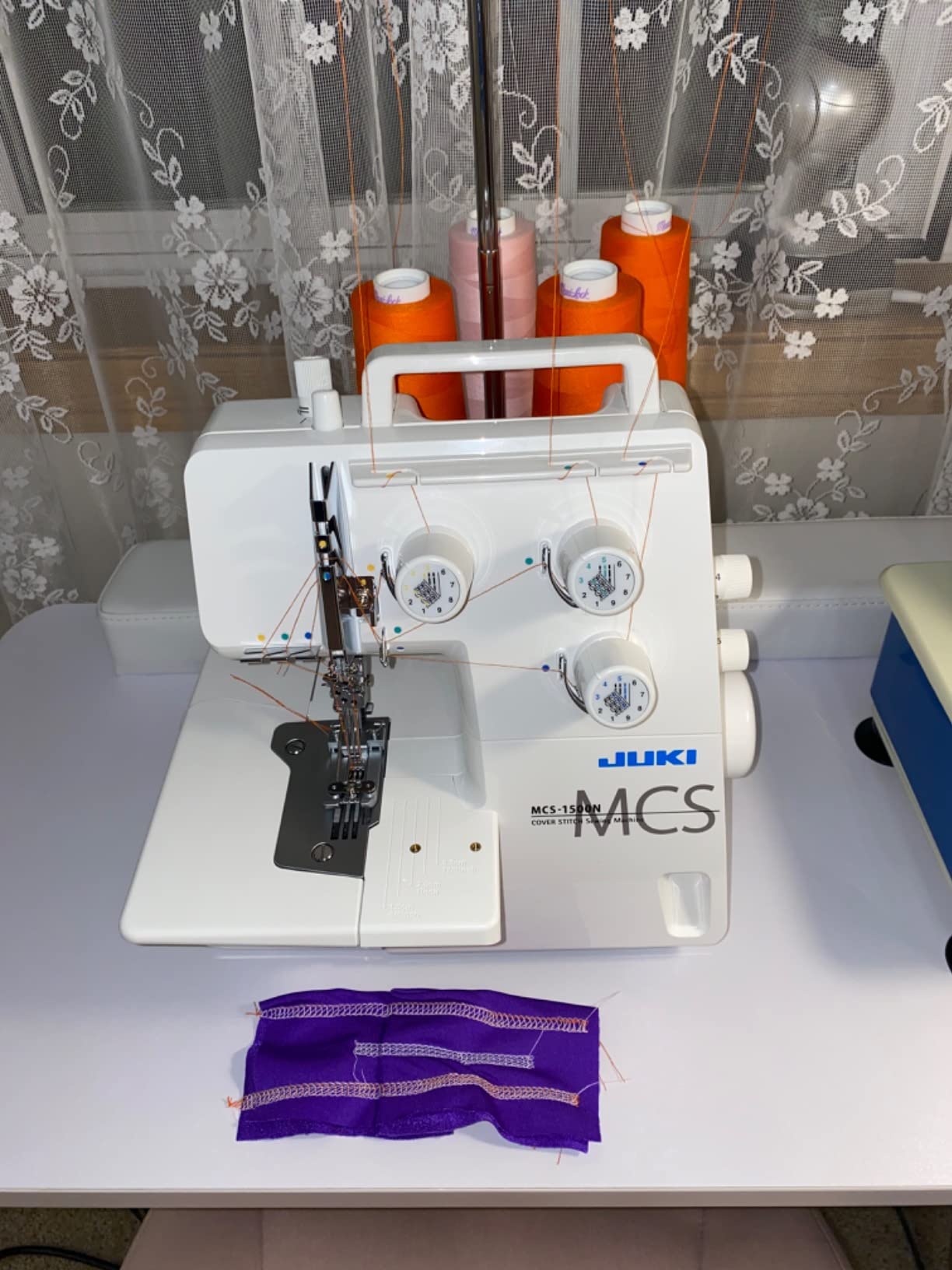 $54/mo - Finance Juki MCS-1500 Cover Stitch and Chain Stitch Machine ...