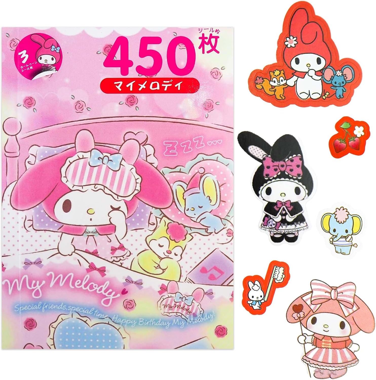 Amazon.com: 450 PCS Kawaii Anime Stickers Book, Cute Stickers for Kids ...