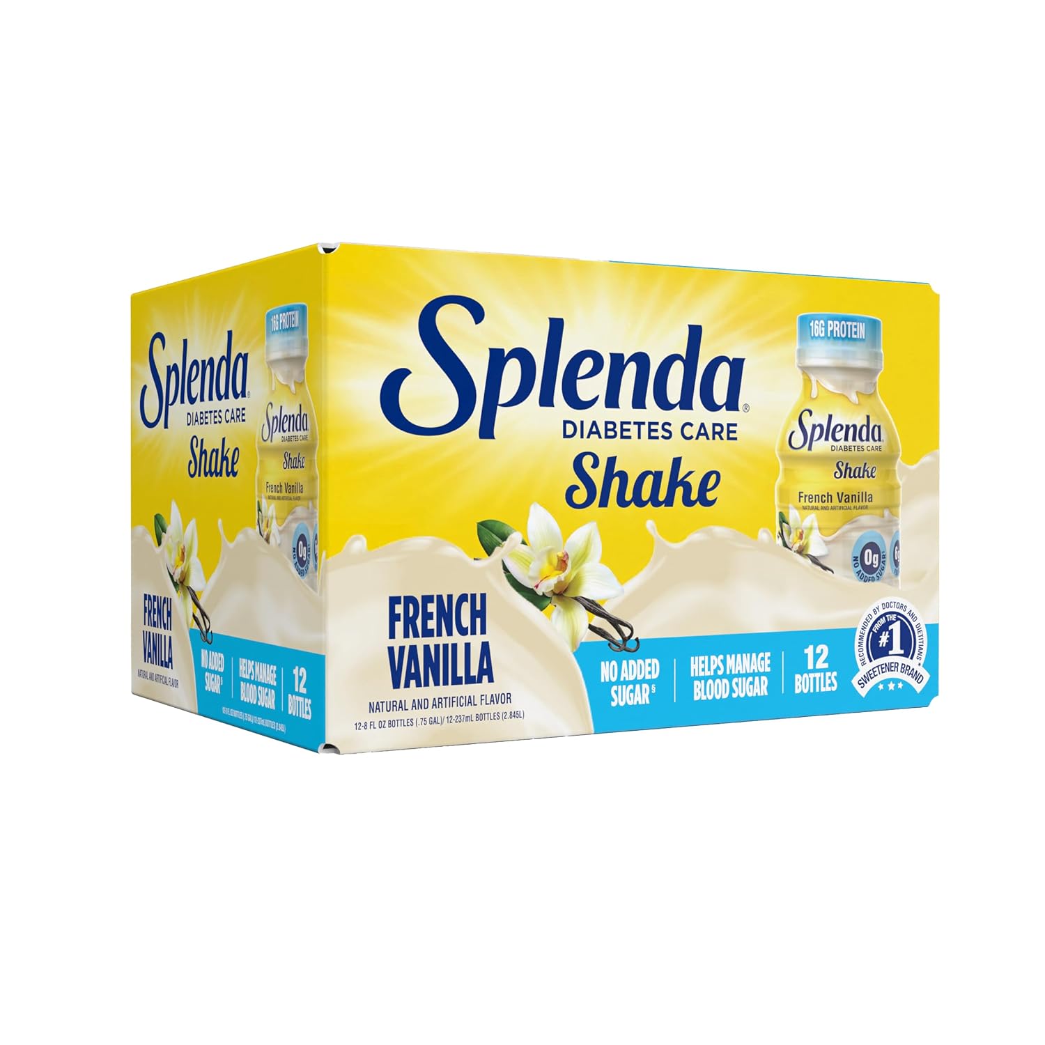 Amazon.com : SPLENDA Diabetes Care Shakes - Meal Replacement Shake, 8 ...