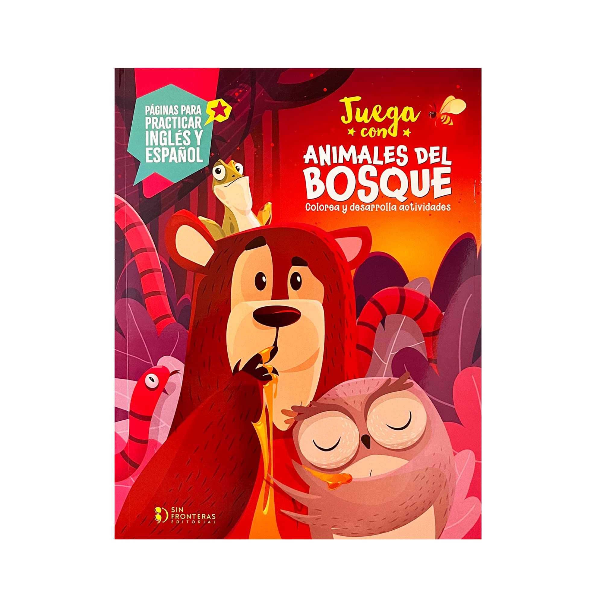 Amazon.com: Juega con animales del bosque - Actividades para aprender ...