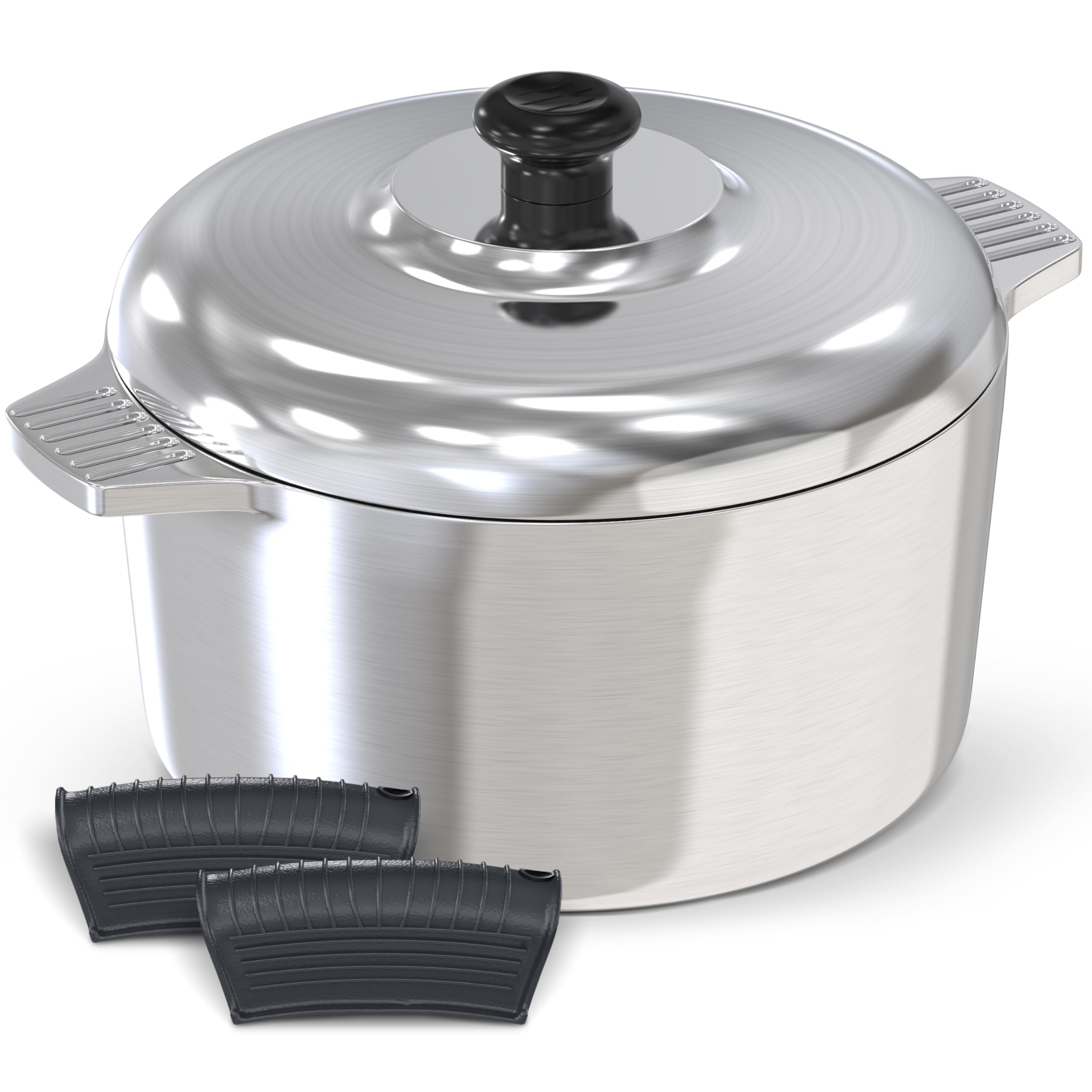 Amazon.com: Magnaware Cast Aluminum Dutch Oven with Lid - 5 Quart ...