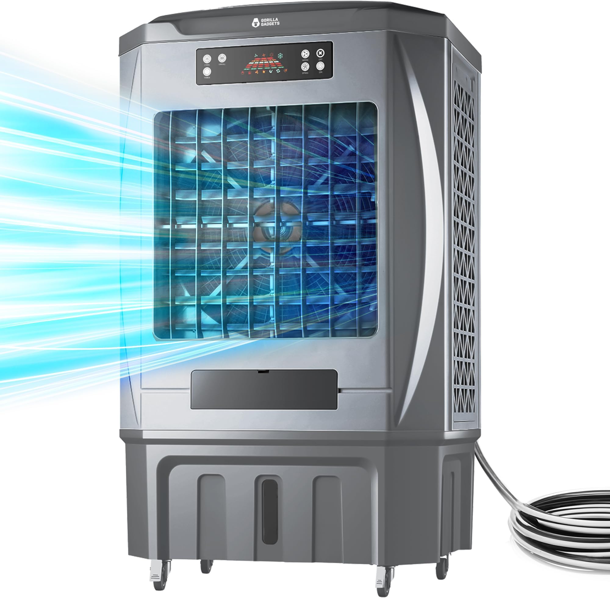 Amazon.com: JUPITER-16 9000CFM 3600 Sq Ft Portable Evaporative Air ...