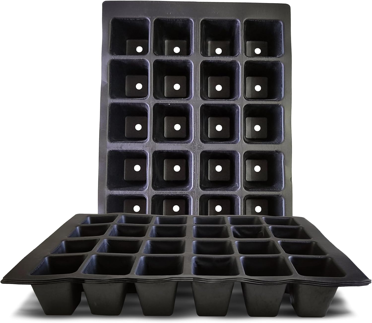 Primes DIY Garden Care Seed Tray Inserts, 24 Cells Seedling Trays Extra ...