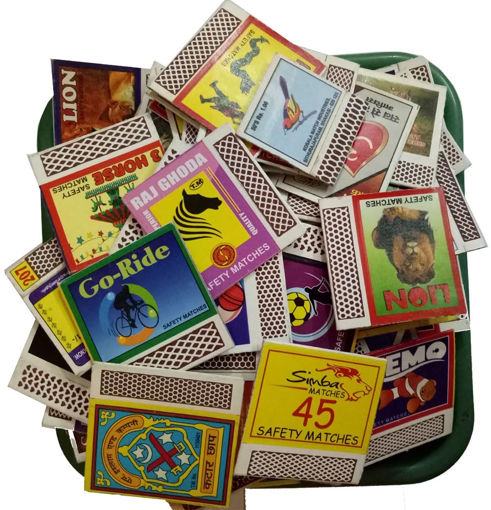 500 Different India Safety Matchboxes, All are in New Condition Without ...