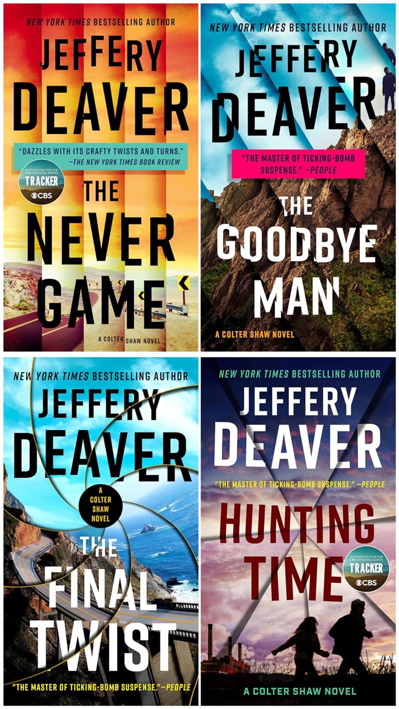 Colter Shaw Series 4 Books Set - The Never Game, The Goodbye Man, The Final Twist, Hunting Time ...