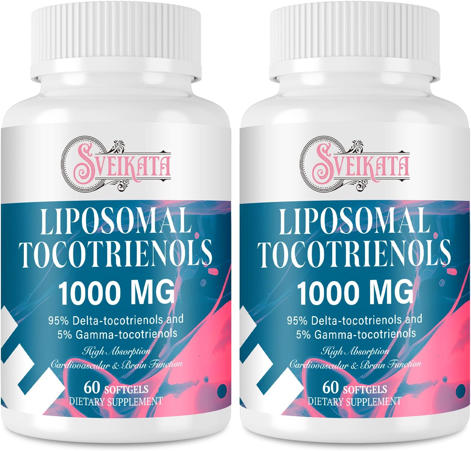 Amazon.com: Sveikata Liposomal Tocotrienols Supplement 1000mg, Vitamin ...