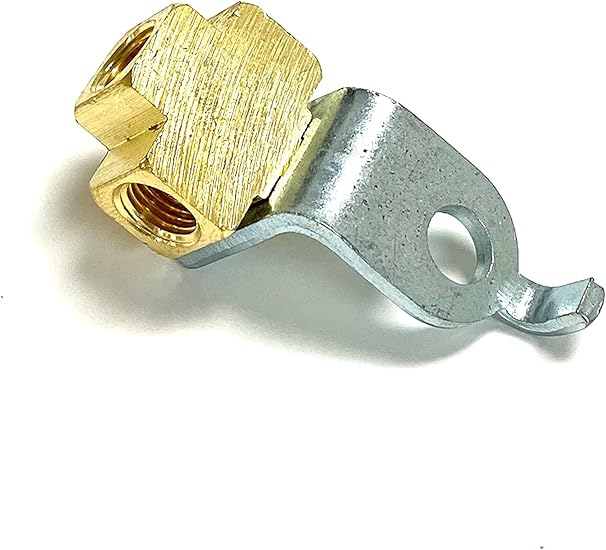 Amazon.com: The Stop Shop 3-Way Female Brake Line Tee For 3/16 Inch ...
