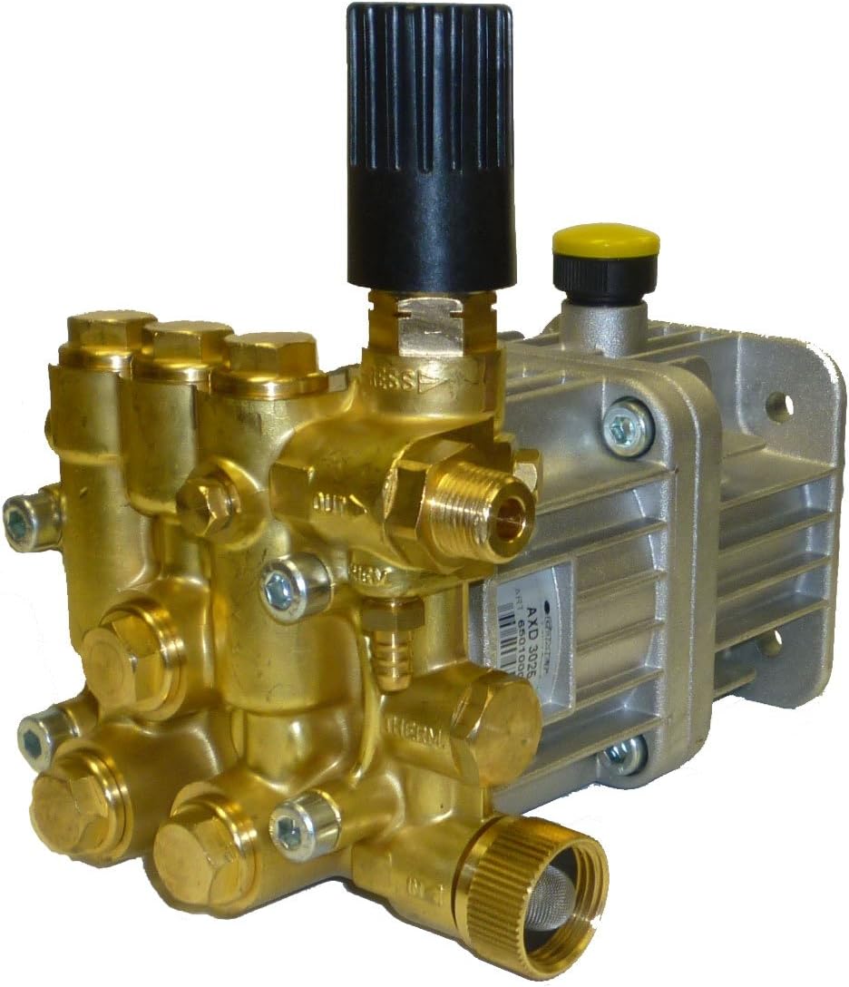 Amazon.com : Pressure Washer Pump, Axial, 2.6GPM@3000PSI, 3400 RPM, 7/8 ...