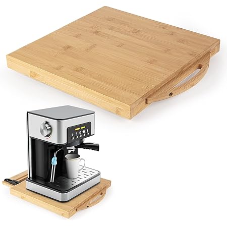 Amazon.com: Jitner Kitchen Appliance Slider for Counter, Bamboo Sliding ...