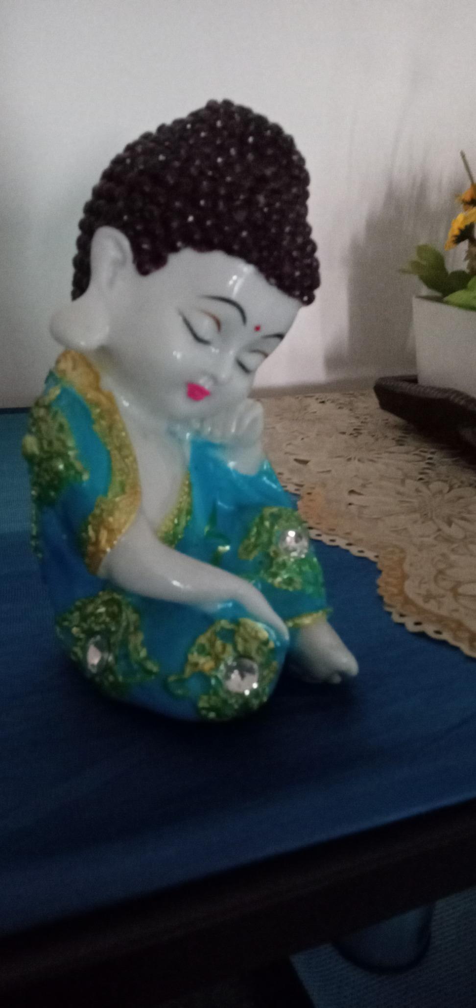 Buy RJKART Handmade Polyresin Cow with Calf Statue Showpiece for Table ...