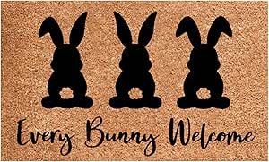 Amazon.com: Easter Garland Easter Front Door Mats Religious Easter ...