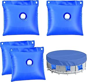Amazon.com : 4 Pack Wall Bags for for Above Ground Pool, Heavy Duty ...