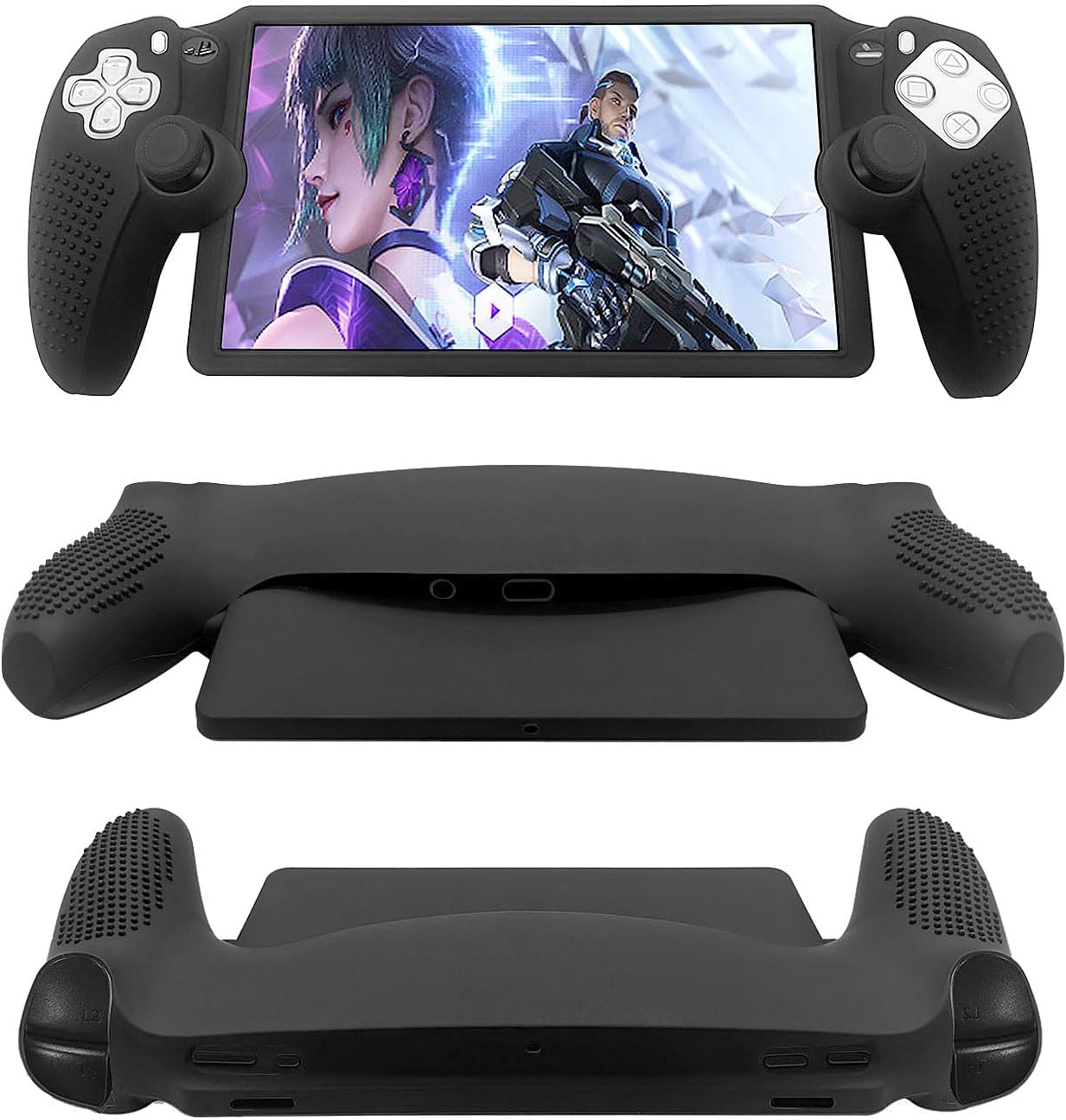Amazon.com: Buziba Controller Silicone Cover Controller Skin Split ...