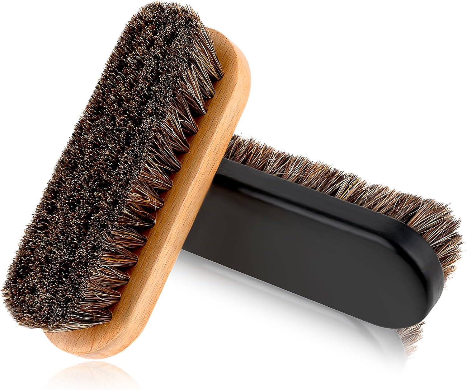 Amazon.com: Amabro Shoe Cleaning Brushes, 2 PCS Leather Boot Brush ...