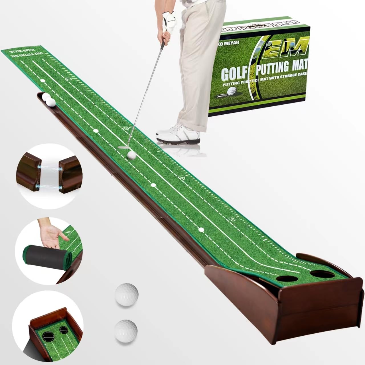 Putting Green Putting matt for Indoors Golf Putting Mat - Indoor ...