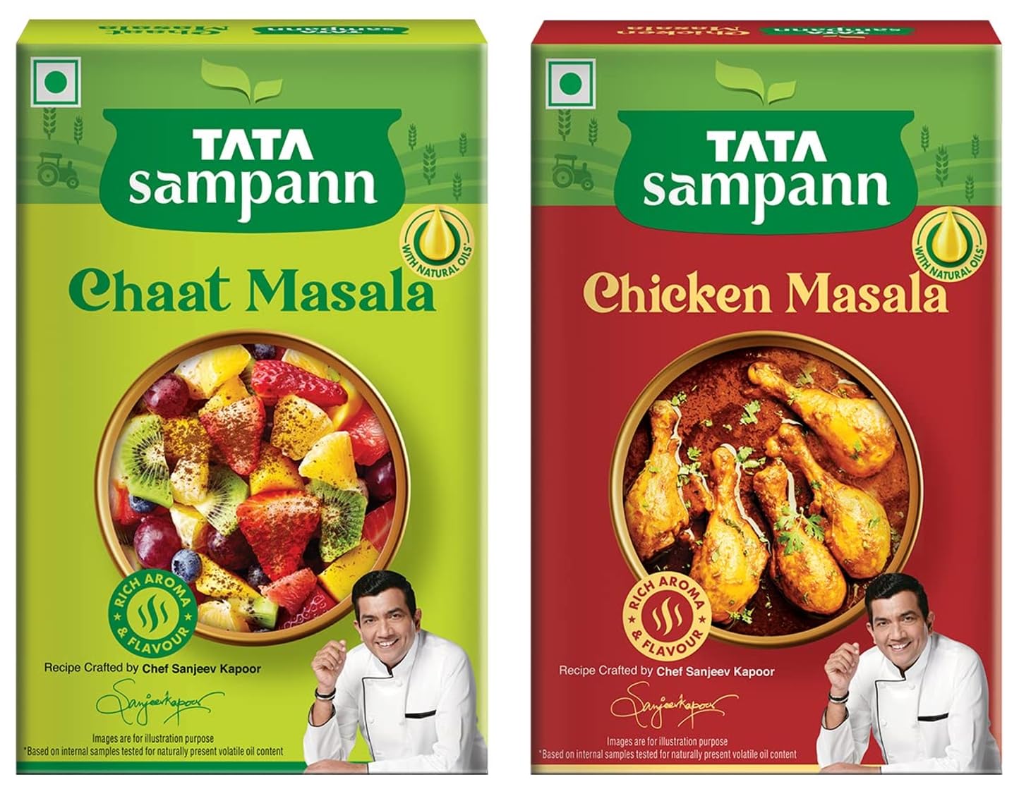 Tata Sampann Chicken Masala with Natural Oils, Crafted by Chef Sanjeev ...