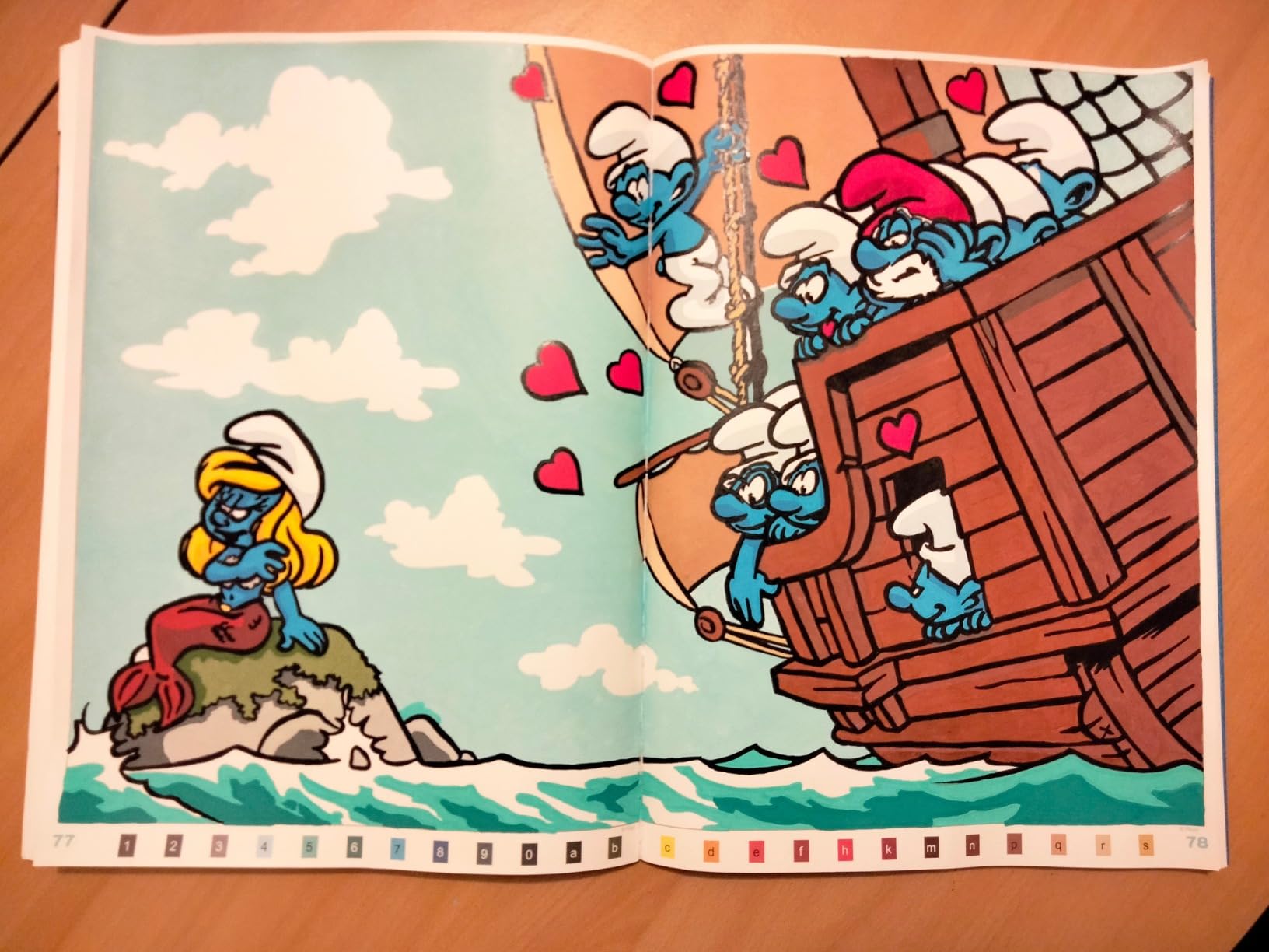 Amazon.fr - Coloriages mystères - Schtroumpfs - Karam, Alexandre - Livres