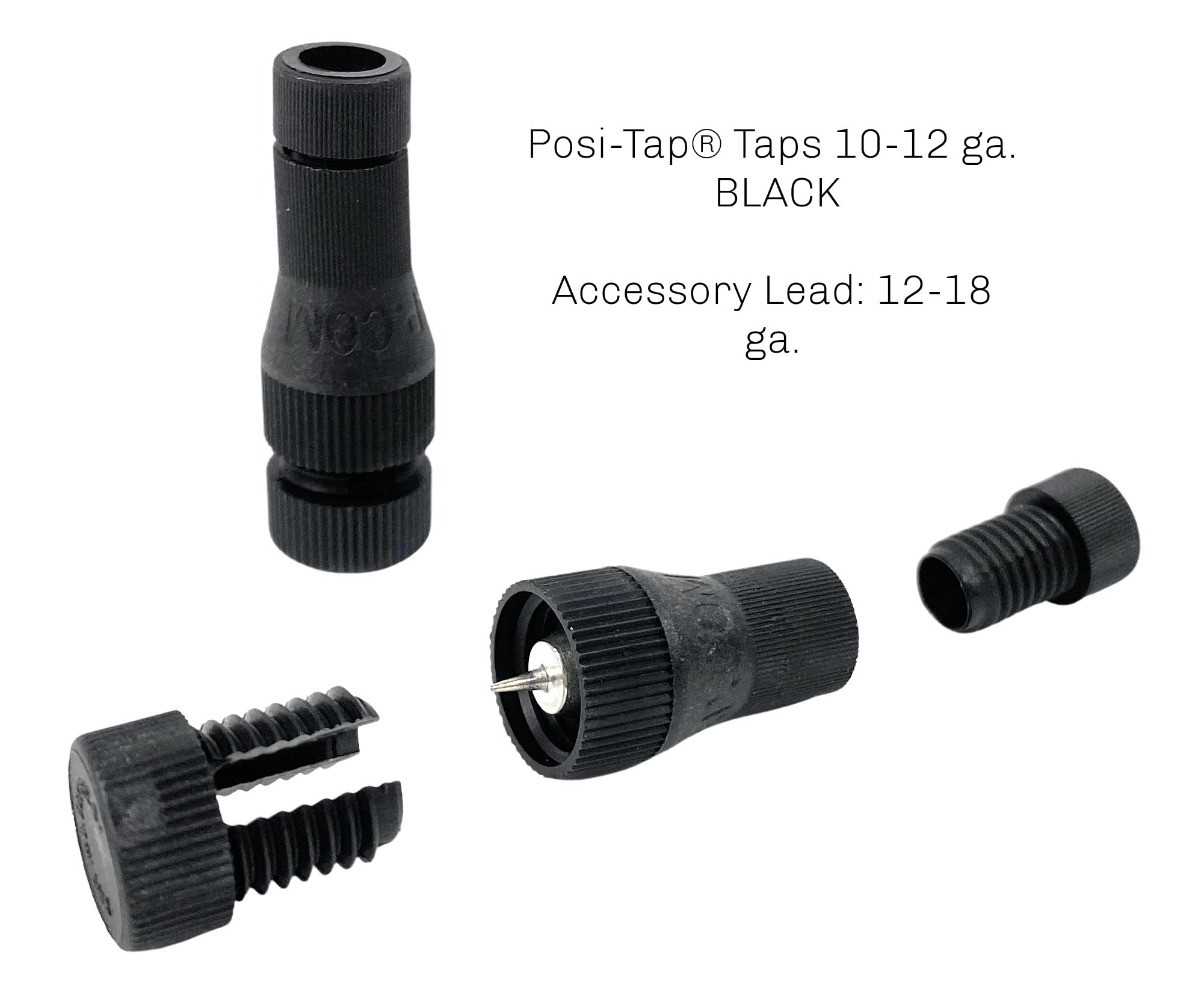 Snapklik.com : Posi-Tap Taps 10-12 Ga Black Pack Of 6. Posi Taps The ...
