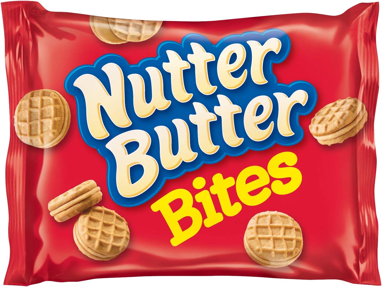 Amazon.com: Nutter Butter Bites Peanut Butter Sandwich Cookies, Big Bag ...