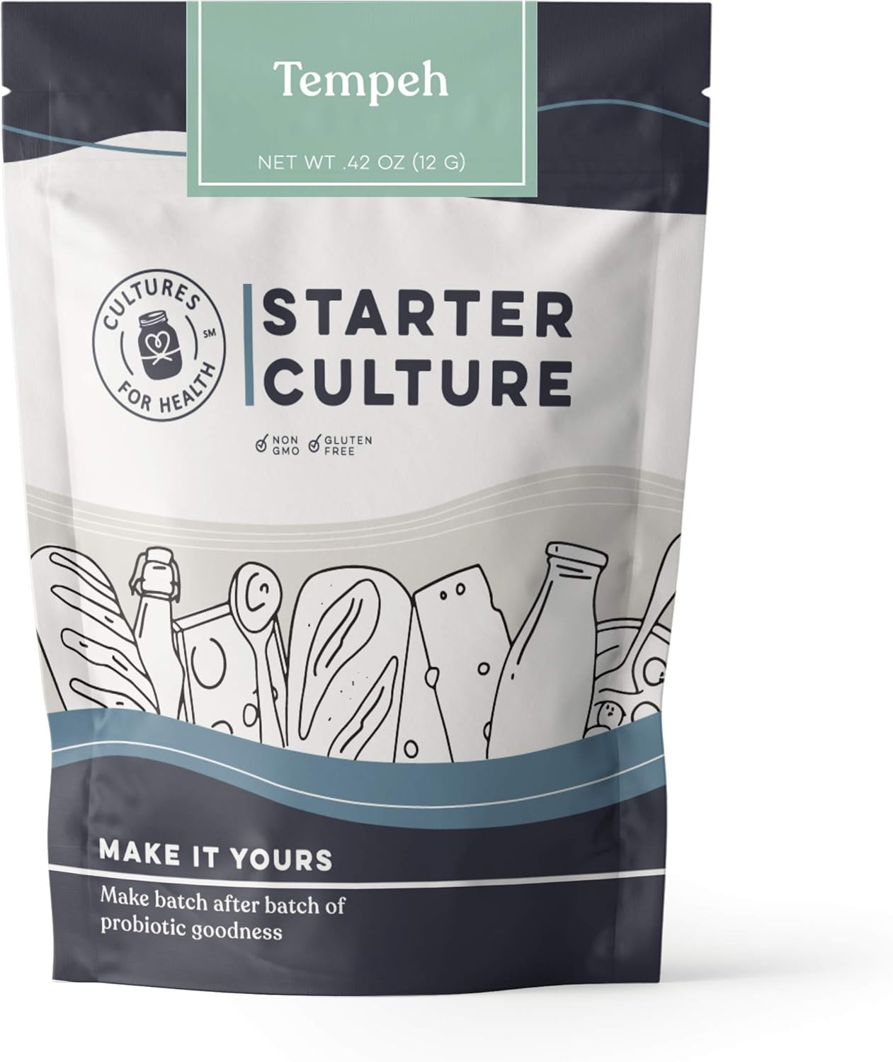 Cultures for Health Tempeh Starter Culture | 4 Packets Starter Spores ...