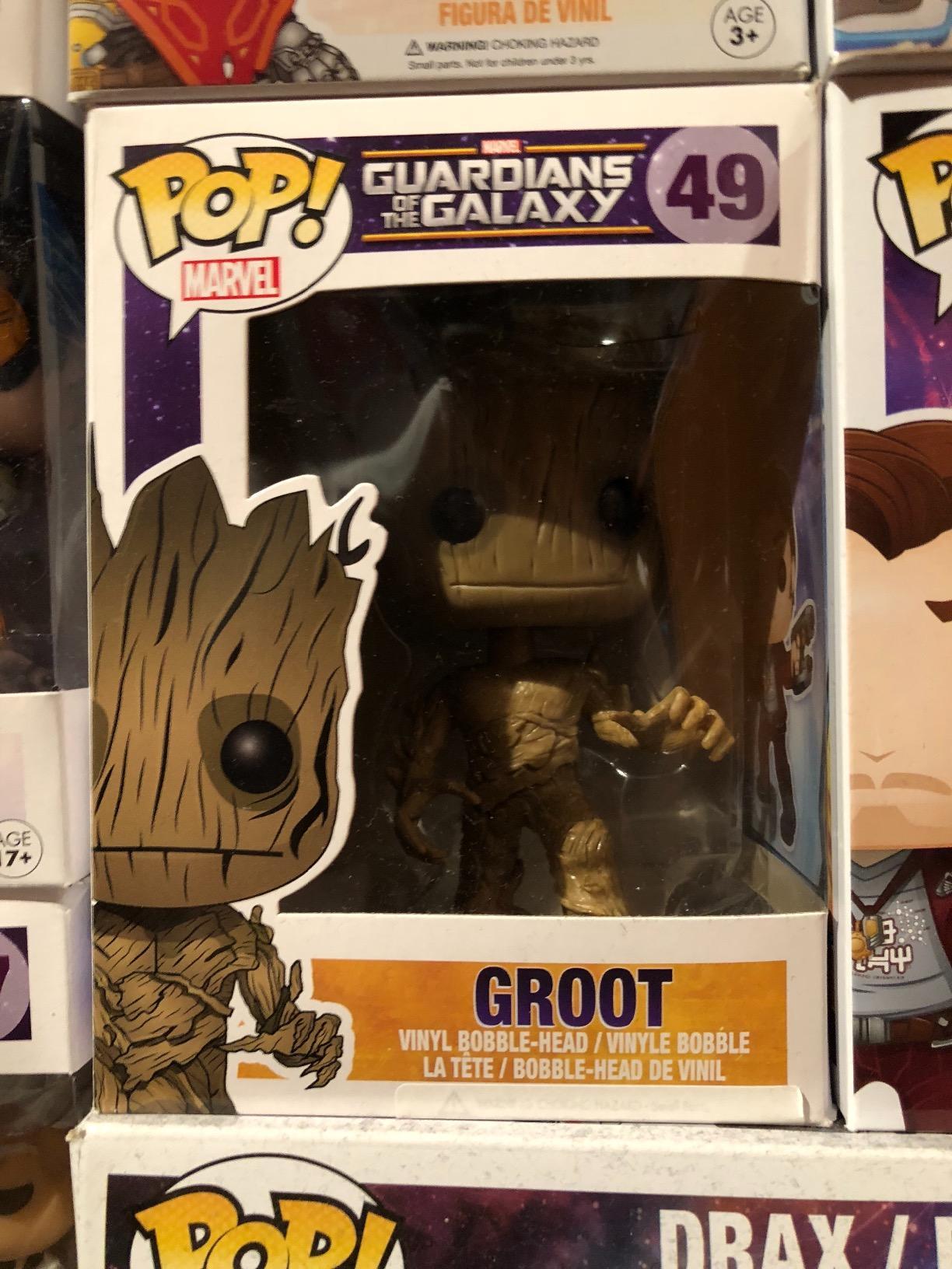 Funko 3793 Guardians Of The Galaxy Pop Vinyl Figure - Groot : Amazon.fr ...