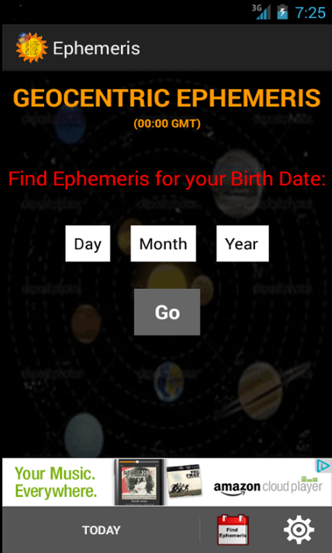 Ephemeris - App on the Amazon Appstore