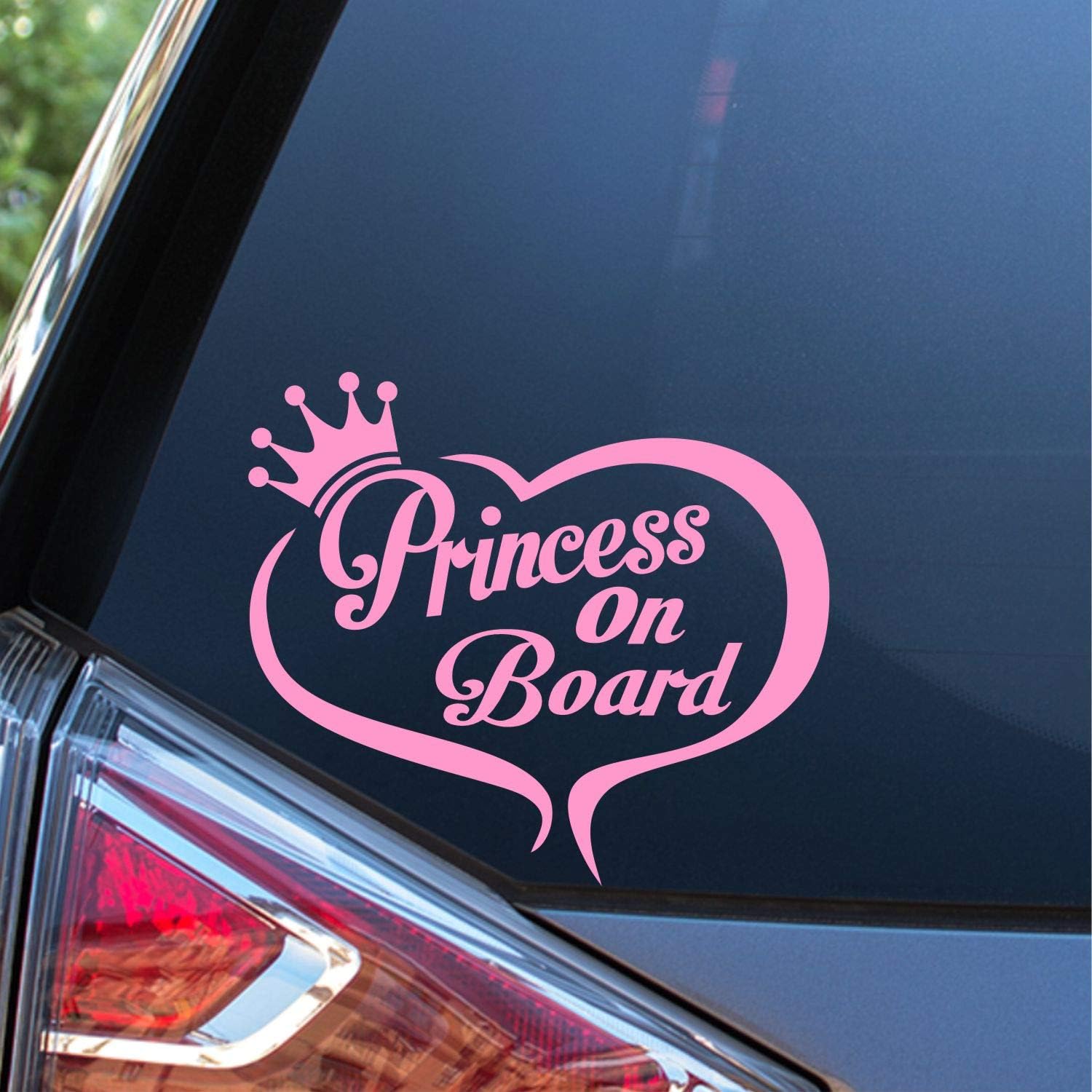 Amazon.com: Creative Concept Ideas Princess Decal Vinyl Sticker|Cars ...