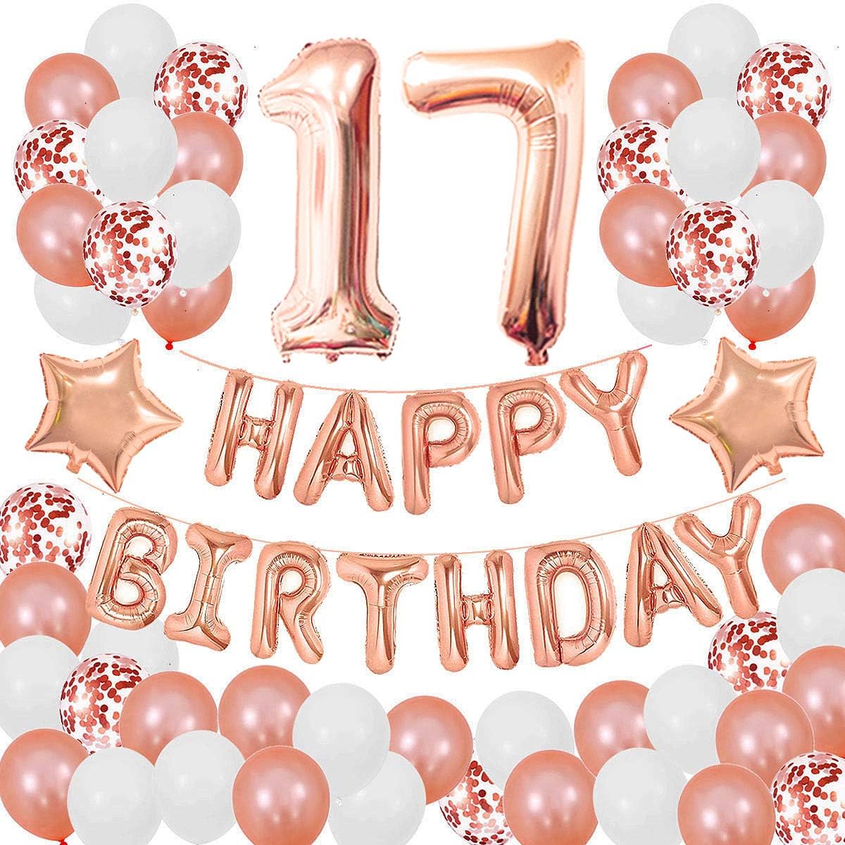 Succris 17TH Birthday Decorations Rose Gold Buy Online At Best succris-17th-birthday-decorations-rose-gold-buy-online-at-best