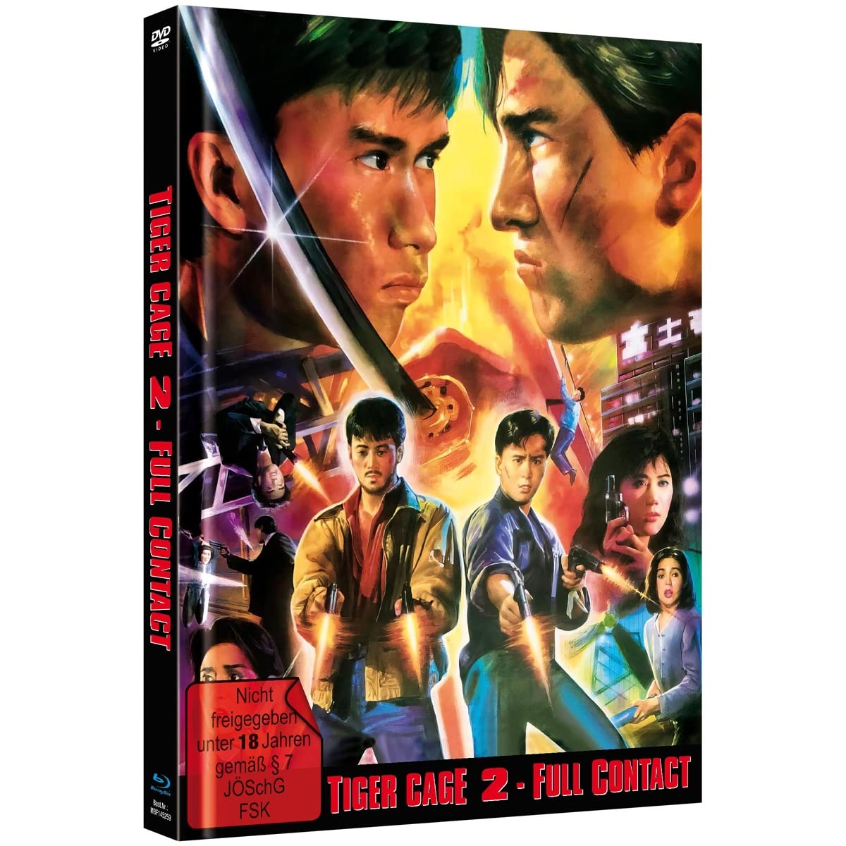 TIGER CAGE 2 aka Full Contact - Limited Mediabook - Blu-ray (+DVD ...