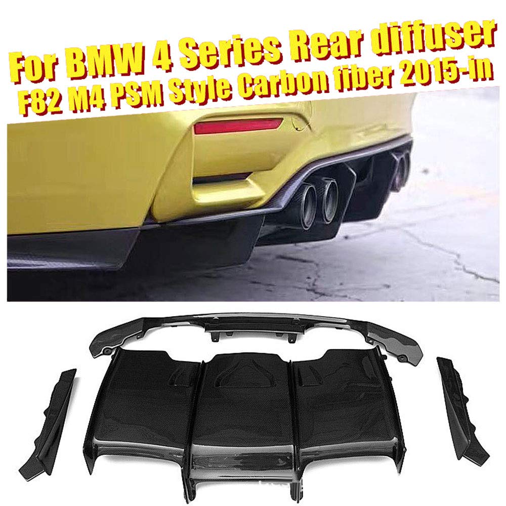 Buy YYD Rear diffuser insert,Rear Bumper Diffuser for BMW M4 F82 PSM ...